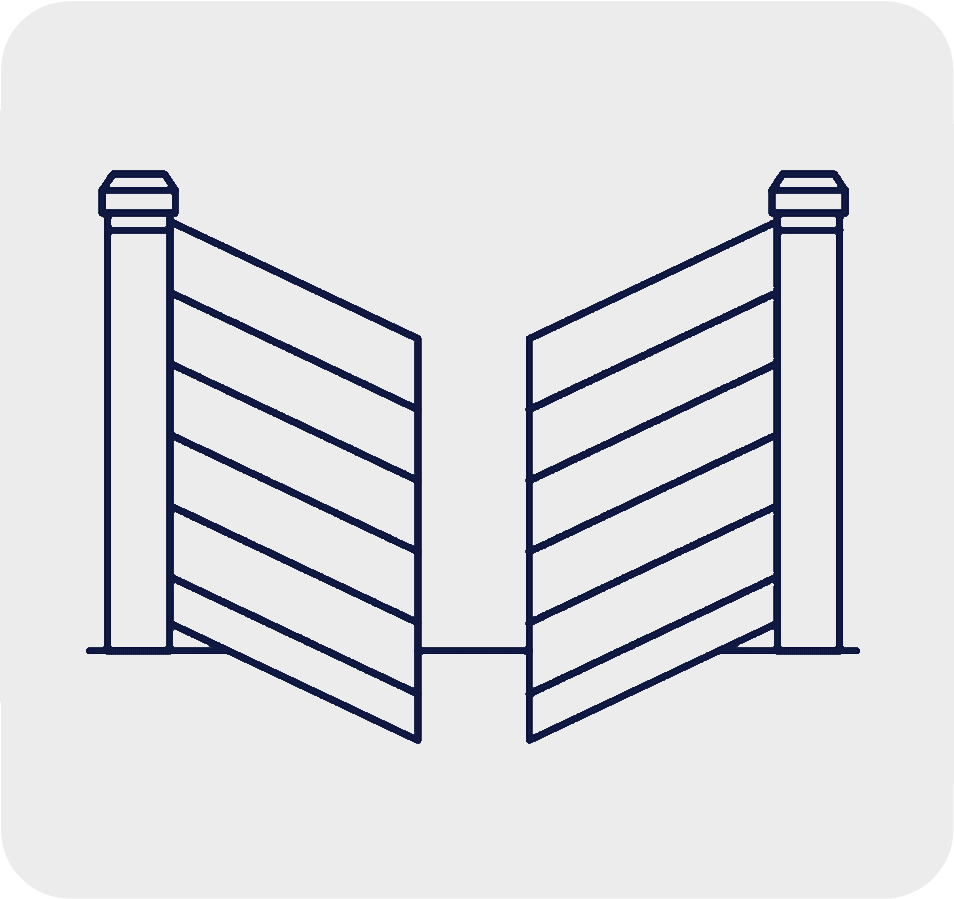 How much does a gate cost?